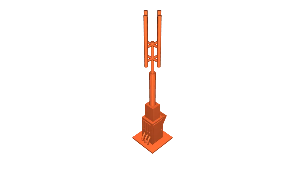Radio Relay Tower 32mm by Lord_Vejlin | Download free STL model ...