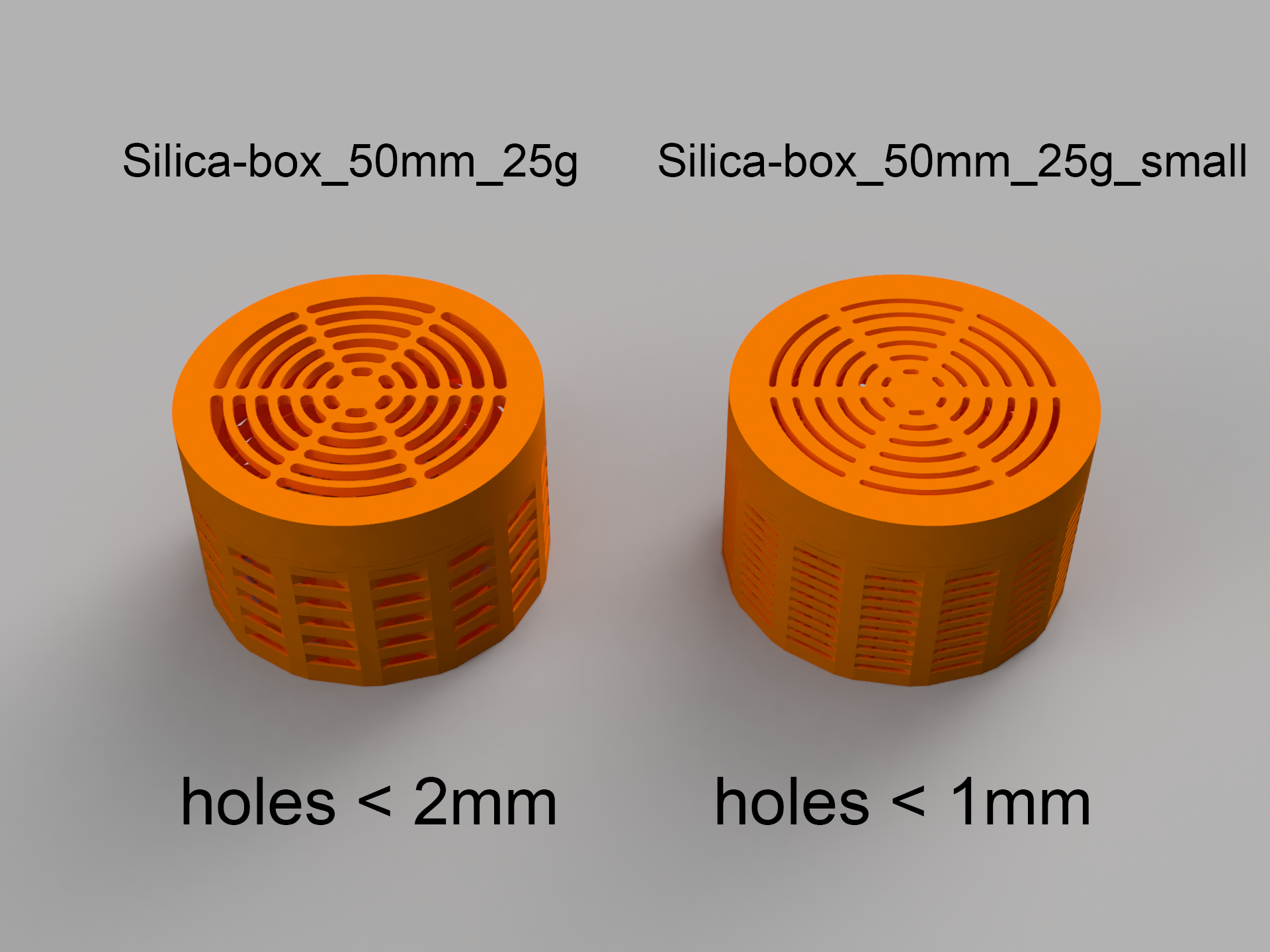 Silica Gel box spool container Optimized For Super Fast Print By 3D Silica Gel box spool container Optimized For Super Fast Print By 3D