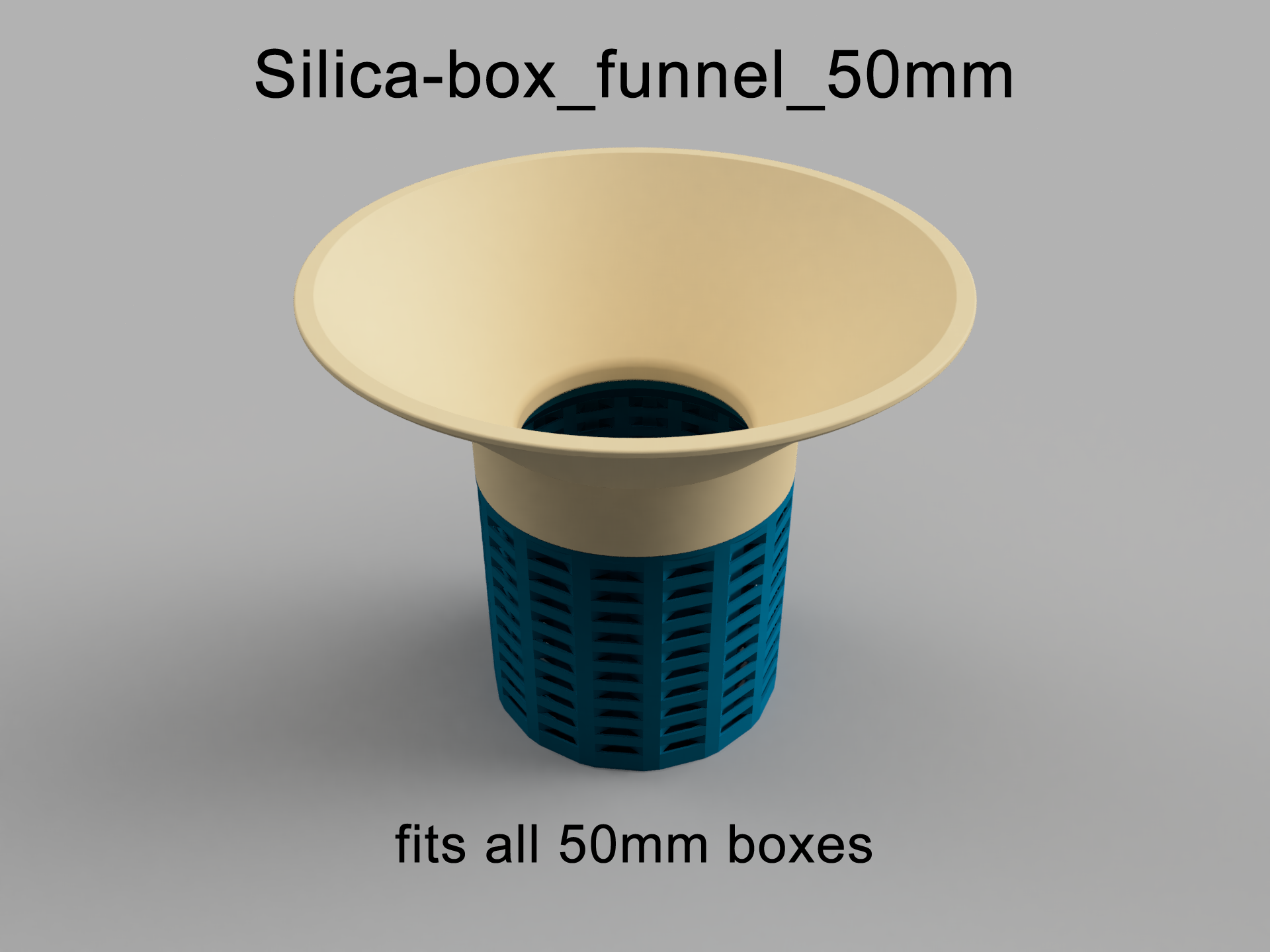 Silica-Gel-box (spool-container, optimized for super fast print) by 3D ...