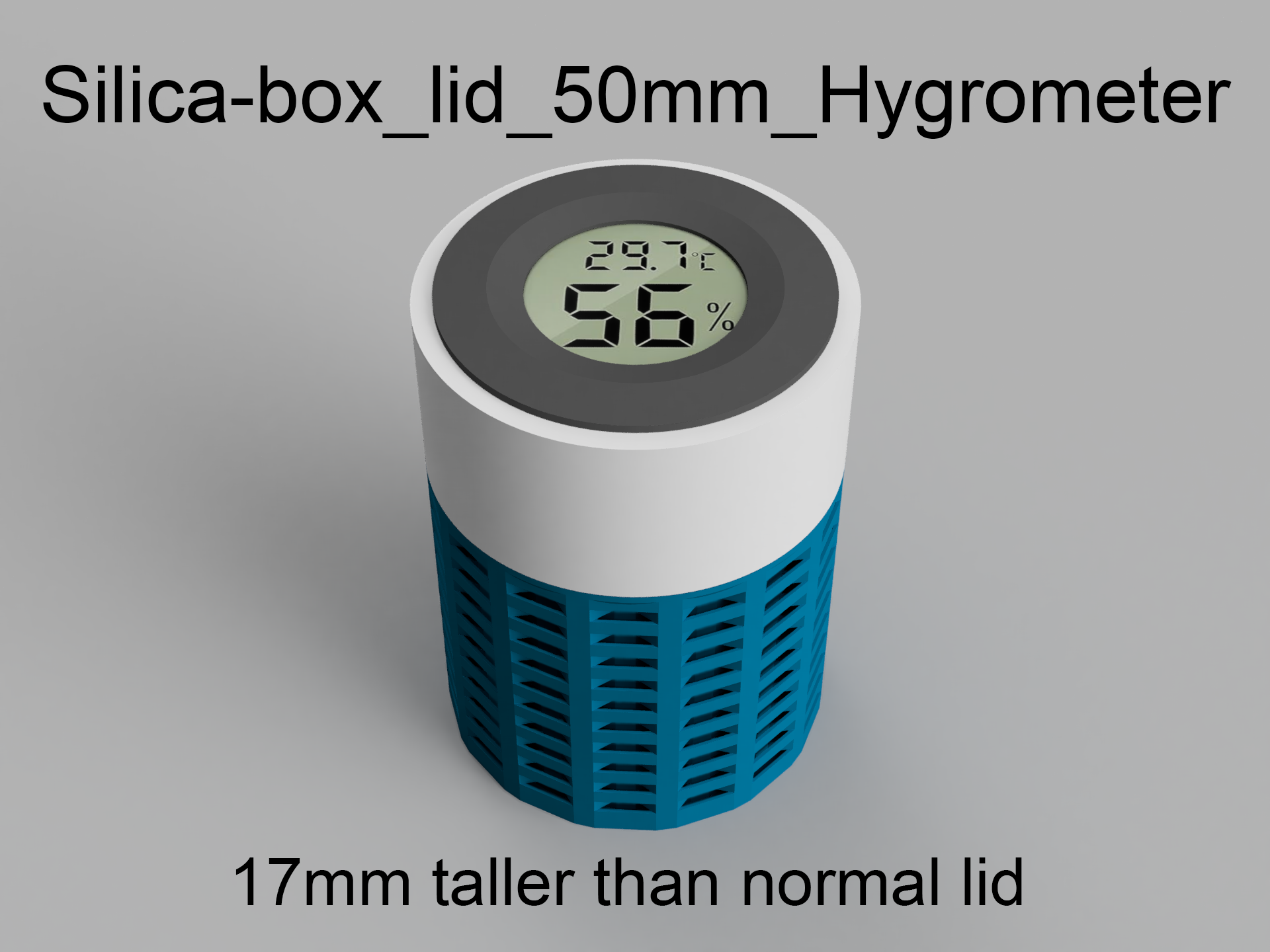 Silica-Gel-box (spool-container, optimized for super fast print) by 3D ...