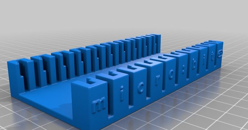 micro:bit holder (10) by Isioviel | Download free STL model ...