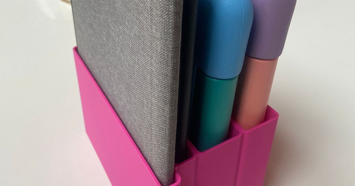 Tablet holder for multiple tablets by Just_a_Printer | Download free ...