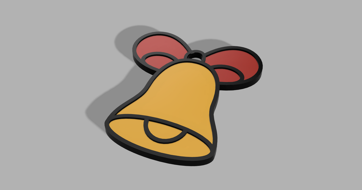 Christmas Bell by DFW777 | Download free STL model | Printables.com