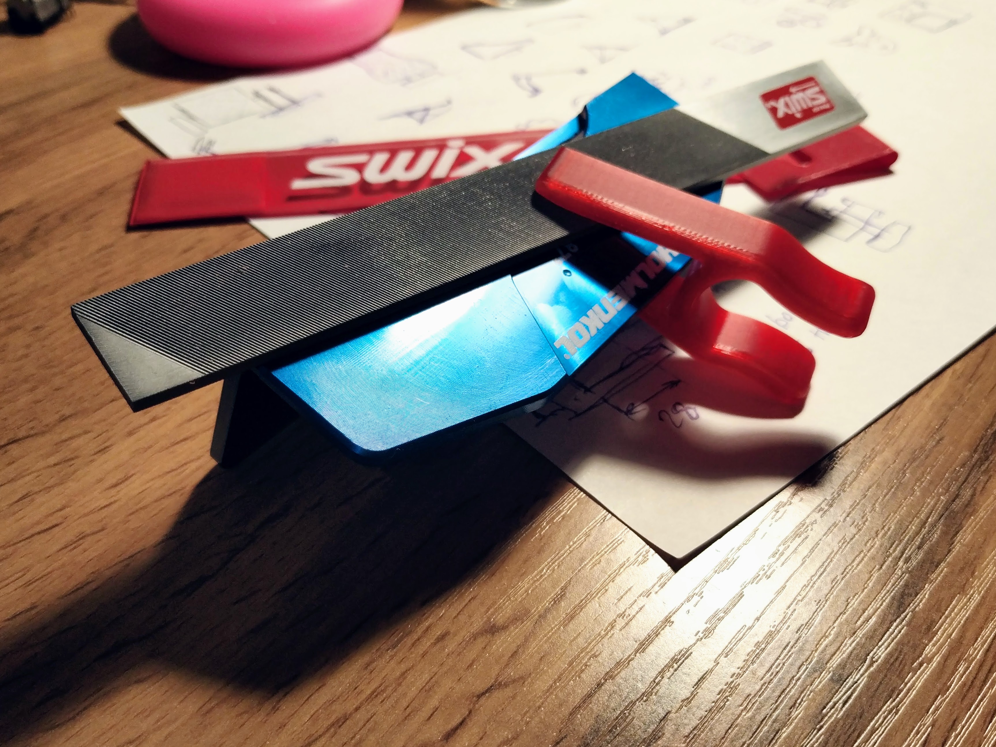 Ski Edge File Guide Holder Clip by gleb_sexy | Download free STL model ...