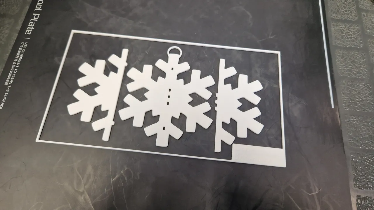 Snowflake/Schneeflocke Kit Card by Lion | Download free STL model ...