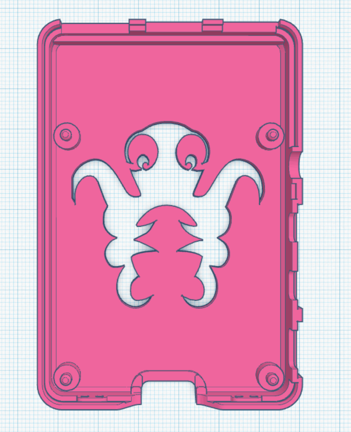 Octoprint Raspberry Pi 4b Snap Case With Rail Mount By Ian Download Free Stl Model