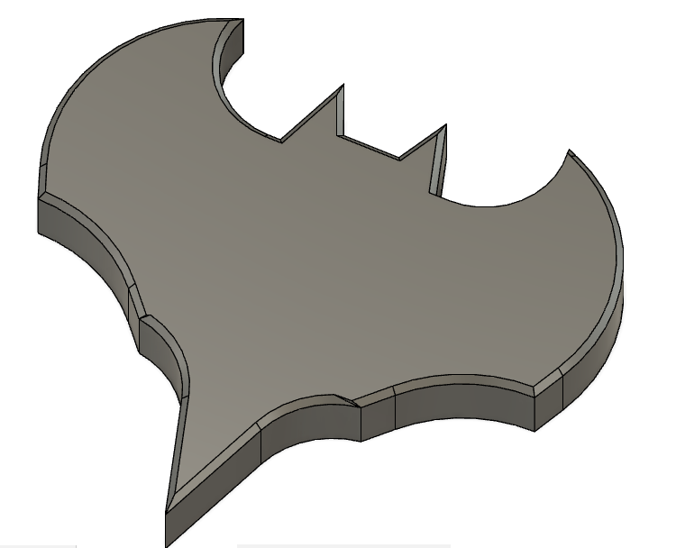 Batman logo by Stormycloud | Download free STL model | Printables.com