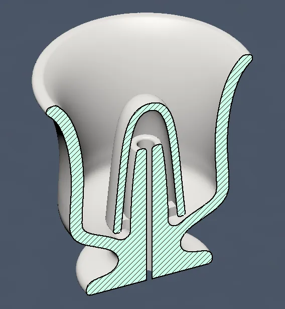Classic Pythagorean greedy syphon cup by jattie | Download free STL ...