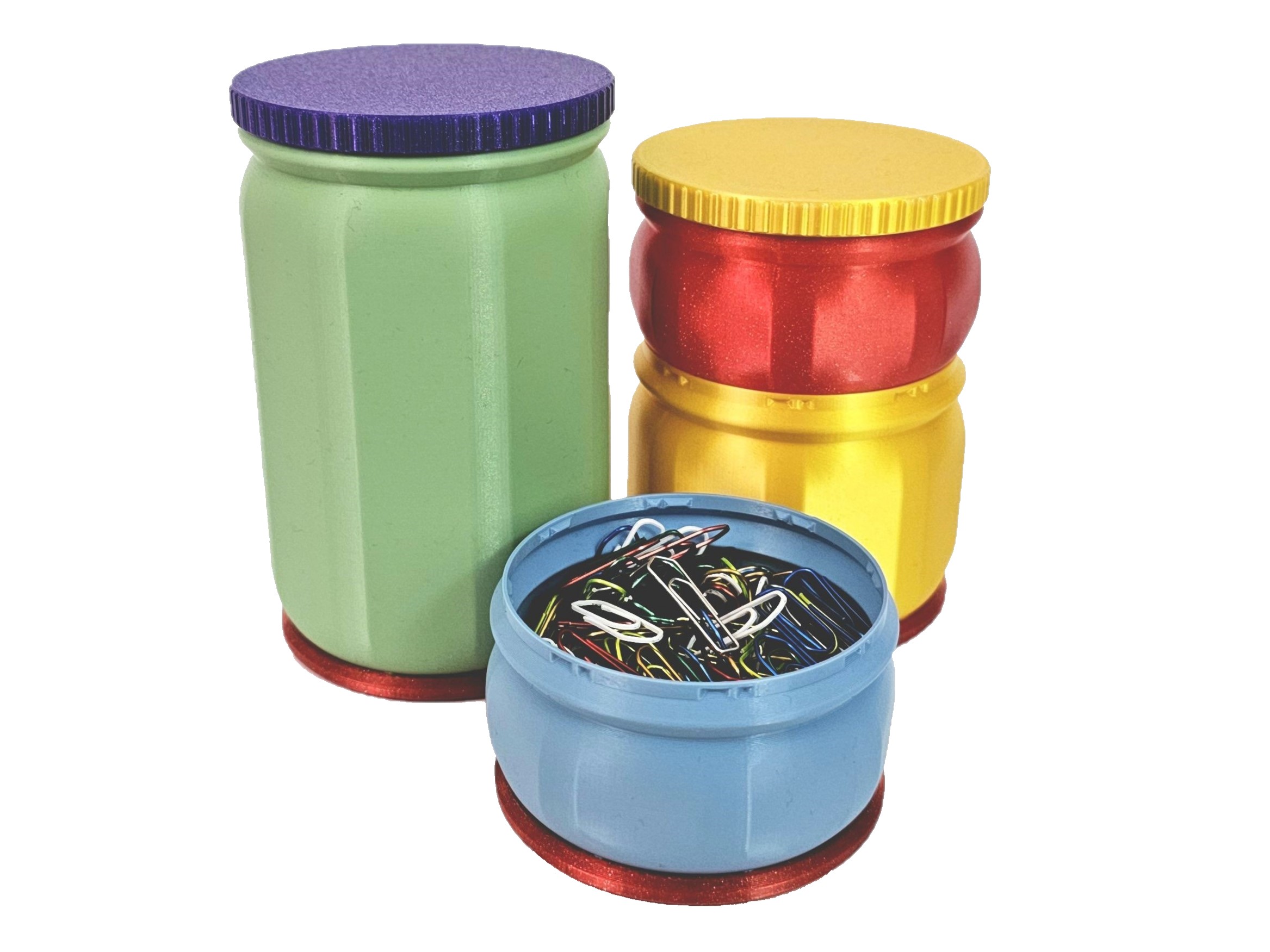 Stackable Jar (115mm version) by ThreeD-Michael | Download free STL ...