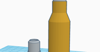 Oversized bullet container por InverseReverse | Descargar modelo STL ...