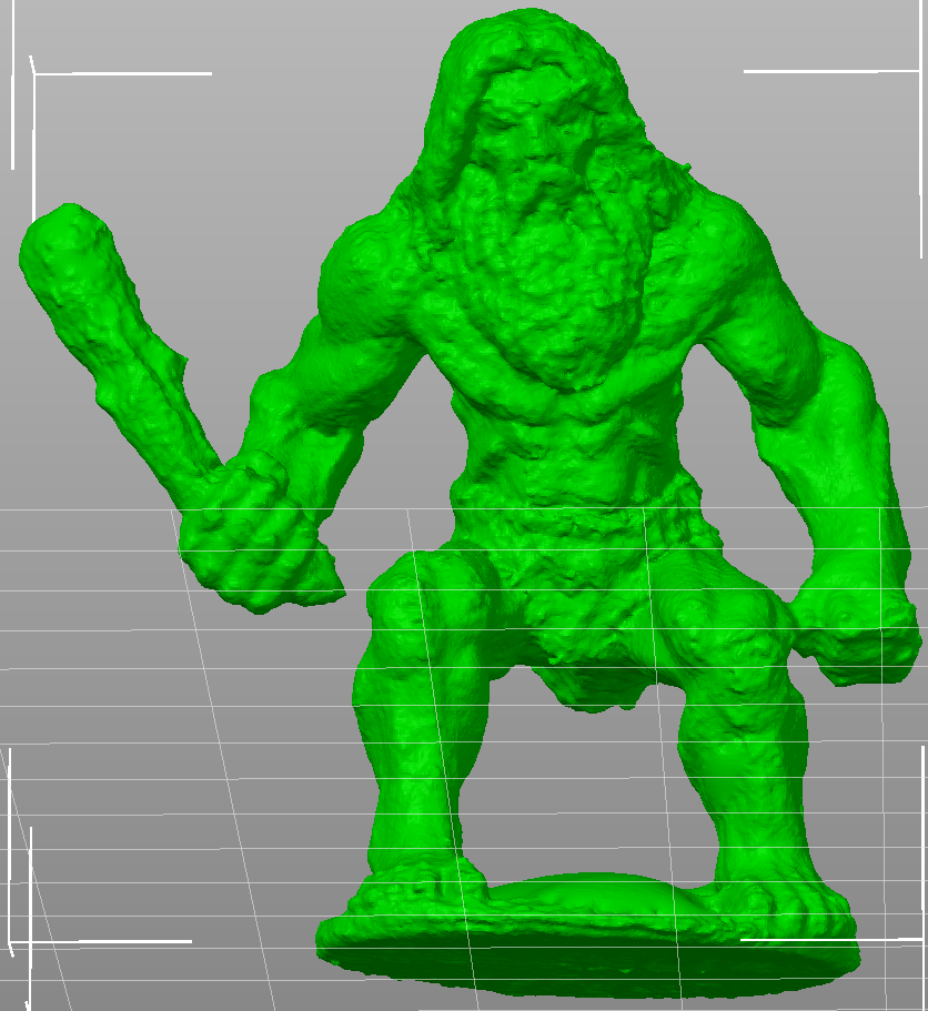 Scan of a D&D Ogre Miniature by crpalmer | Download free STL model ...