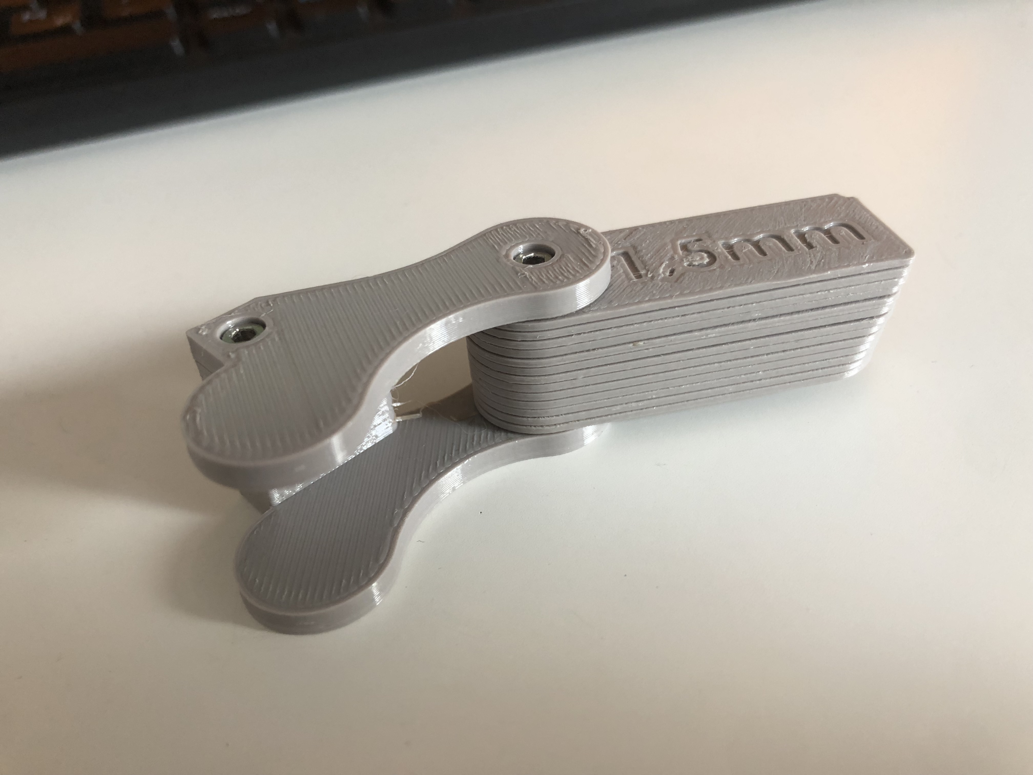 Radien-Lehre by Fy@TOWILab | Download free STL model | Printables.com