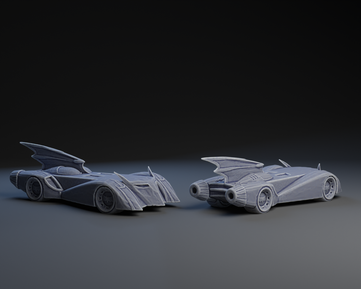 1960's Bat Mobile by Peter Farell | Download free STL model ...