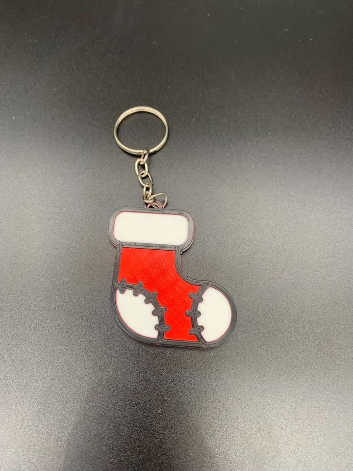 Christmas keychain by Happy | Download free STL model | Printables.com