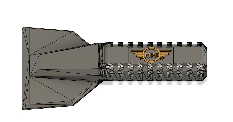 MINI Windshield Scraper by Souky1122 | Download free STL model ...