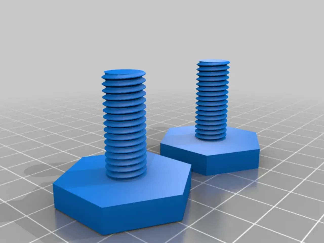 Adjustable foot Bolt M10 by ndl | Download free STL model | Printables.com