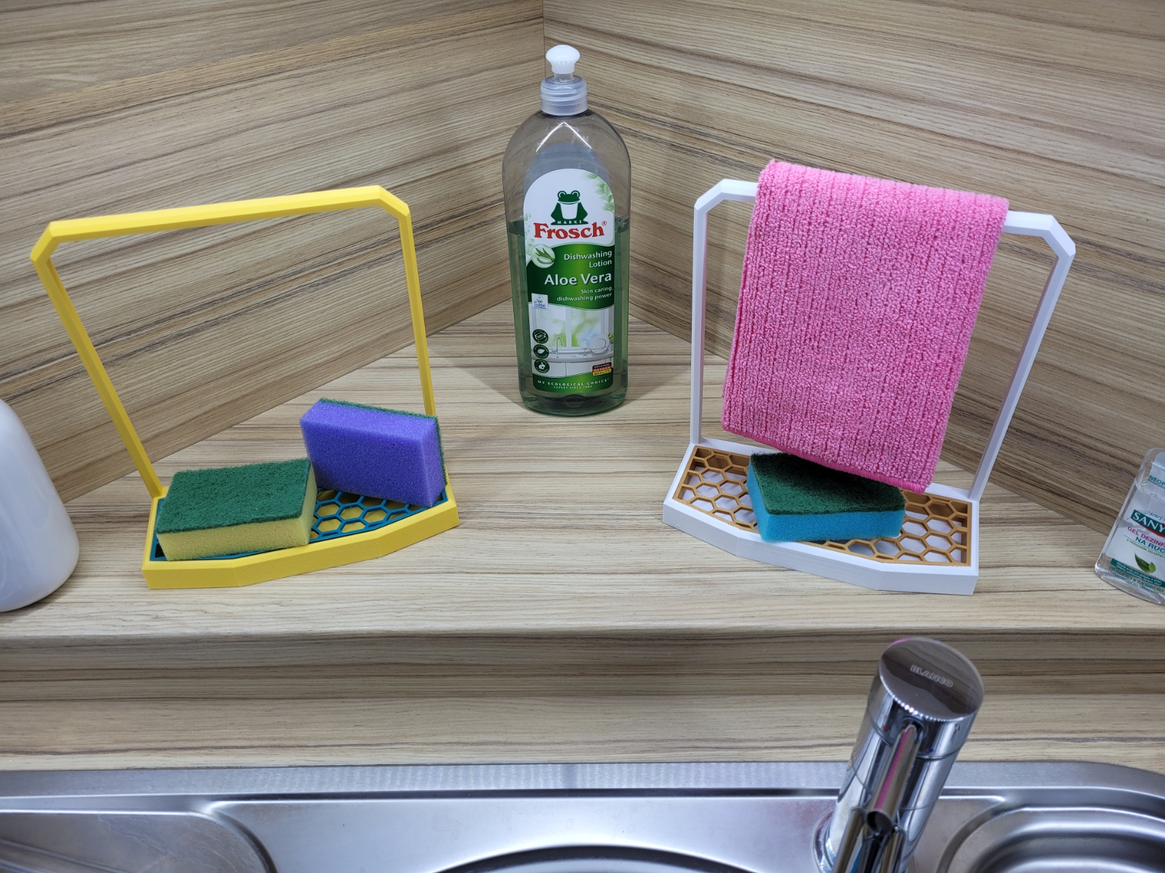 Dish towel and sponge drying rack by Jirka | Download free STL model ...