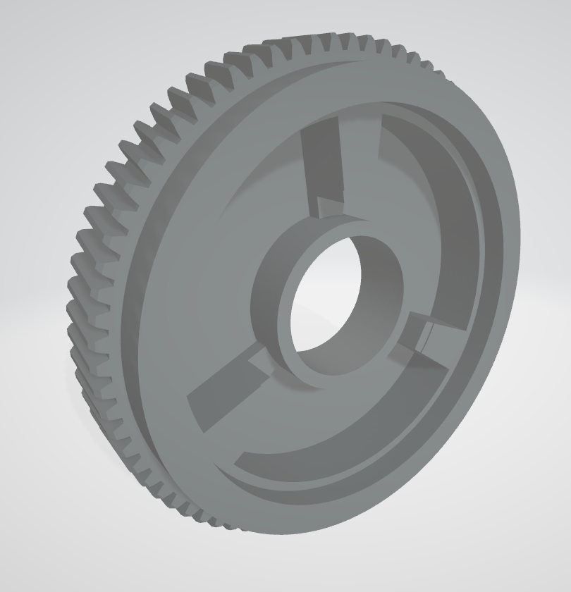 Koło zębate ślimaka by Smo54 | Download free STL model | Printables.com