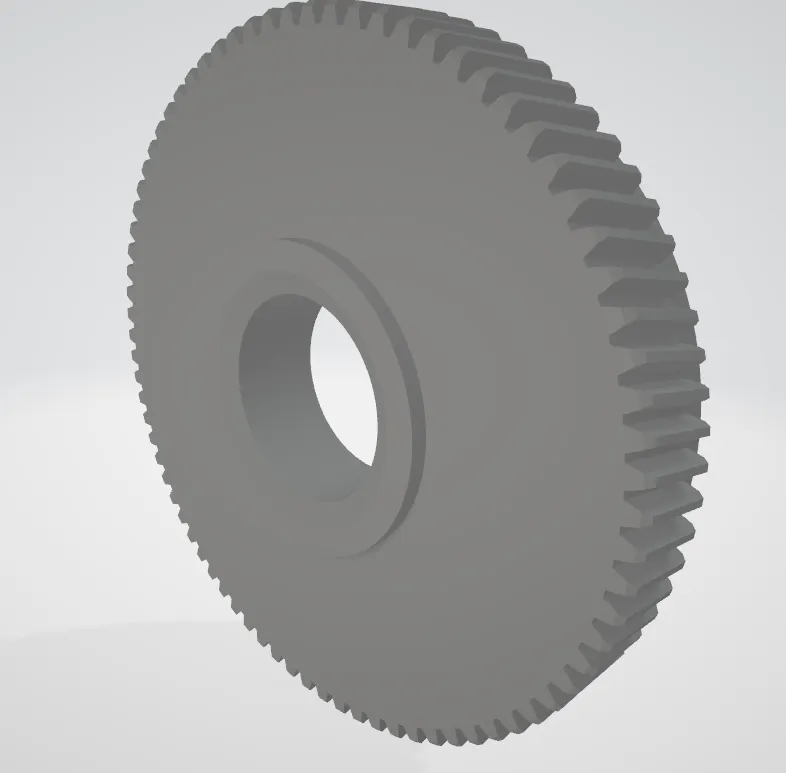 Koło zębate ślimaka by Smo54 | Download free STL model | Printables.com