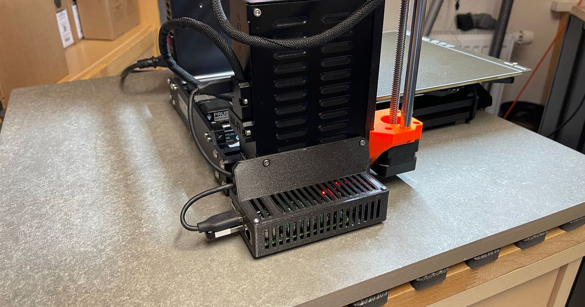 Prusa MK4 Raspberry PI Cabinet with DC Converter by Leif Lumby Henriksen | Download free STL ...