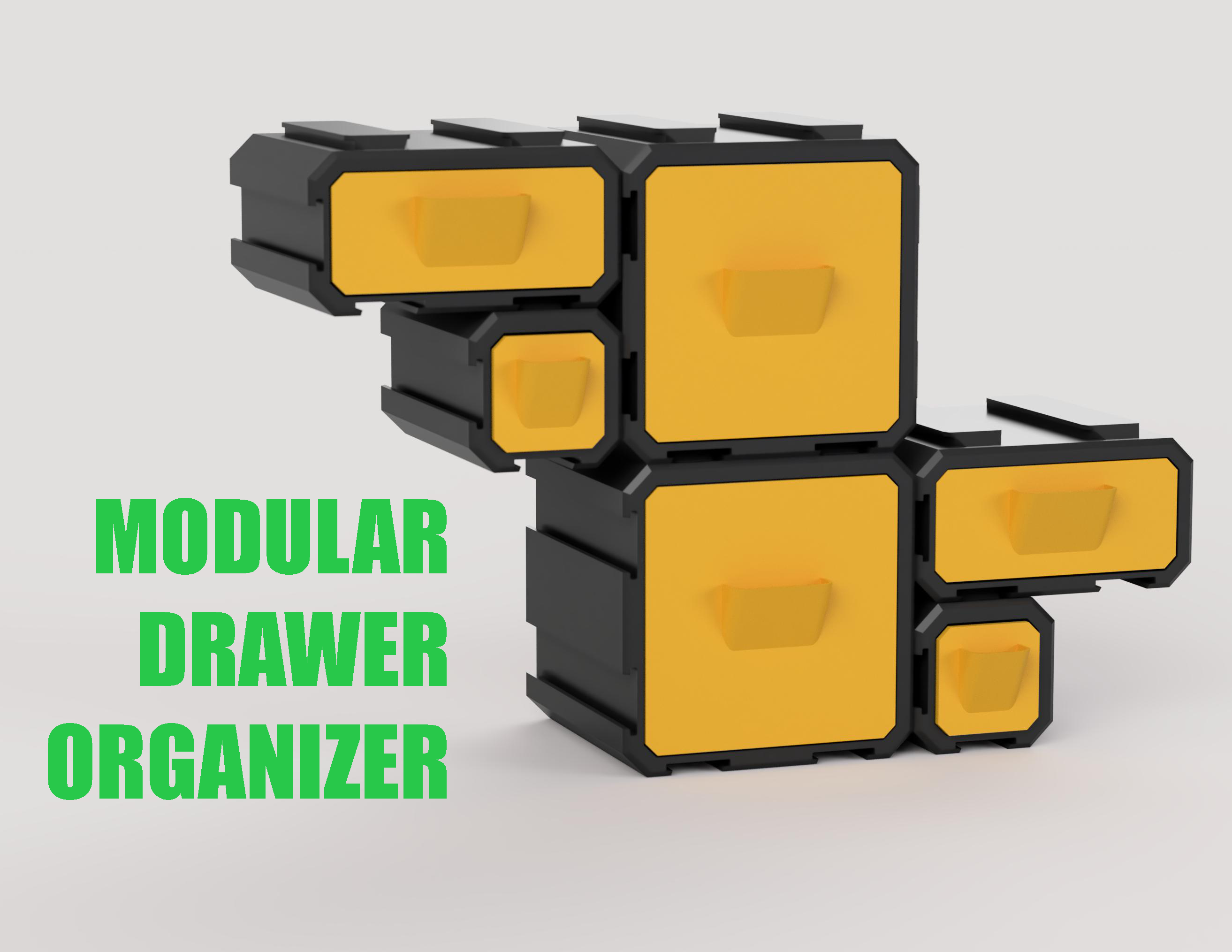 Modular Organizer With an infinite number of combinations MODULBOX por ...
