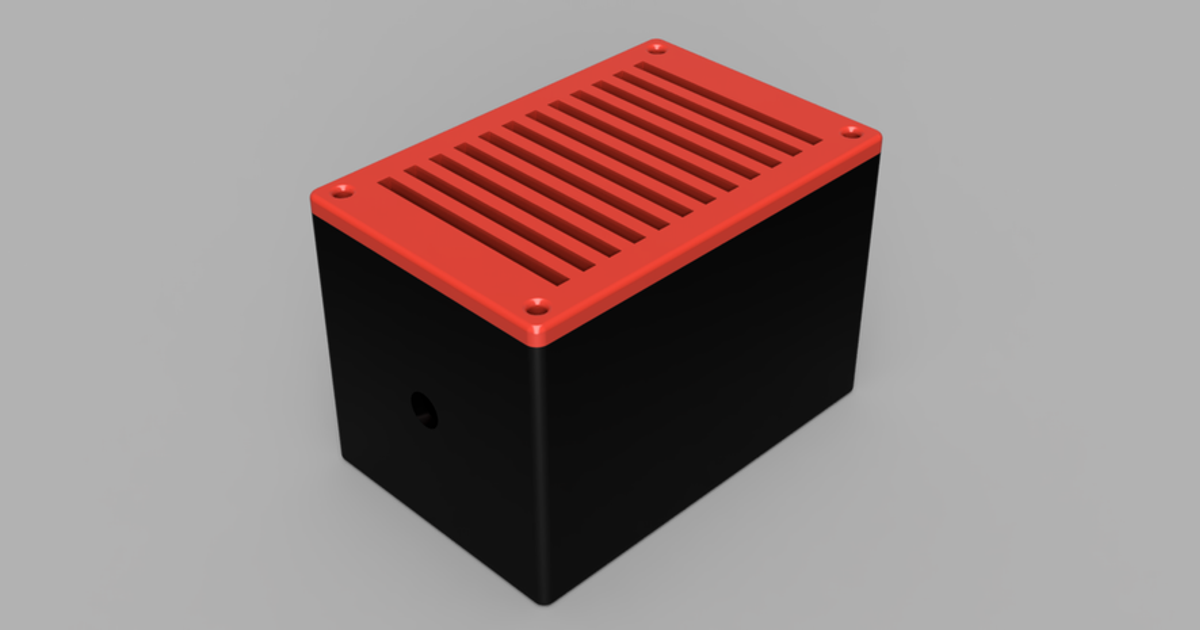 Small electronic enclosure by ndl | Download free STL model ...