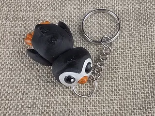 Belly Sliding Penguin by Built_Over_Bot | Download free STL model ...