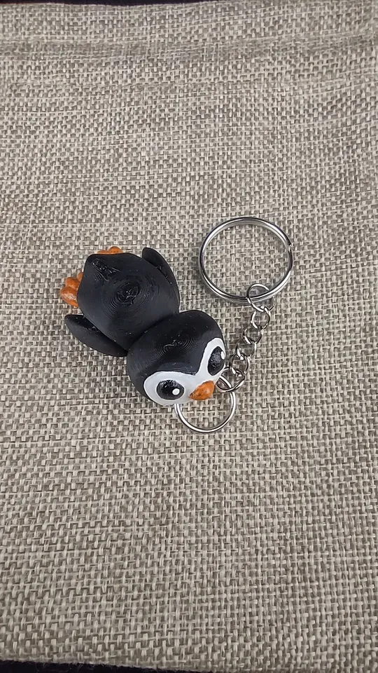 Belly Sliding Penguin by Built_Over_Bot | Download free STL model ...