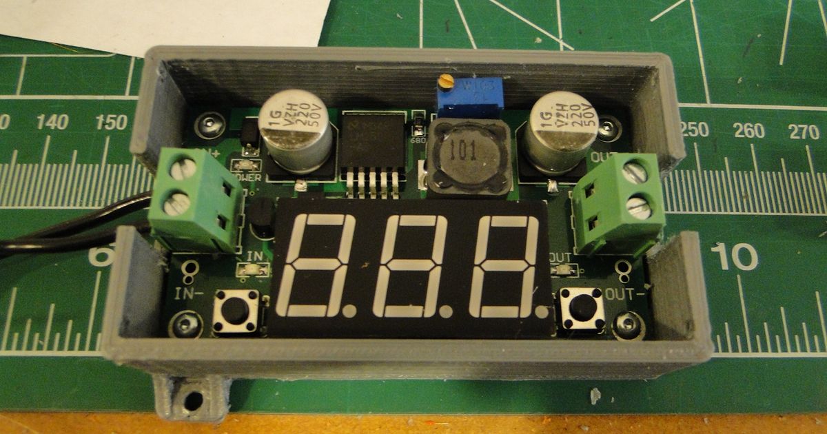 Voltage Regulator Box by TBatt | Download free STL model | Printables.com