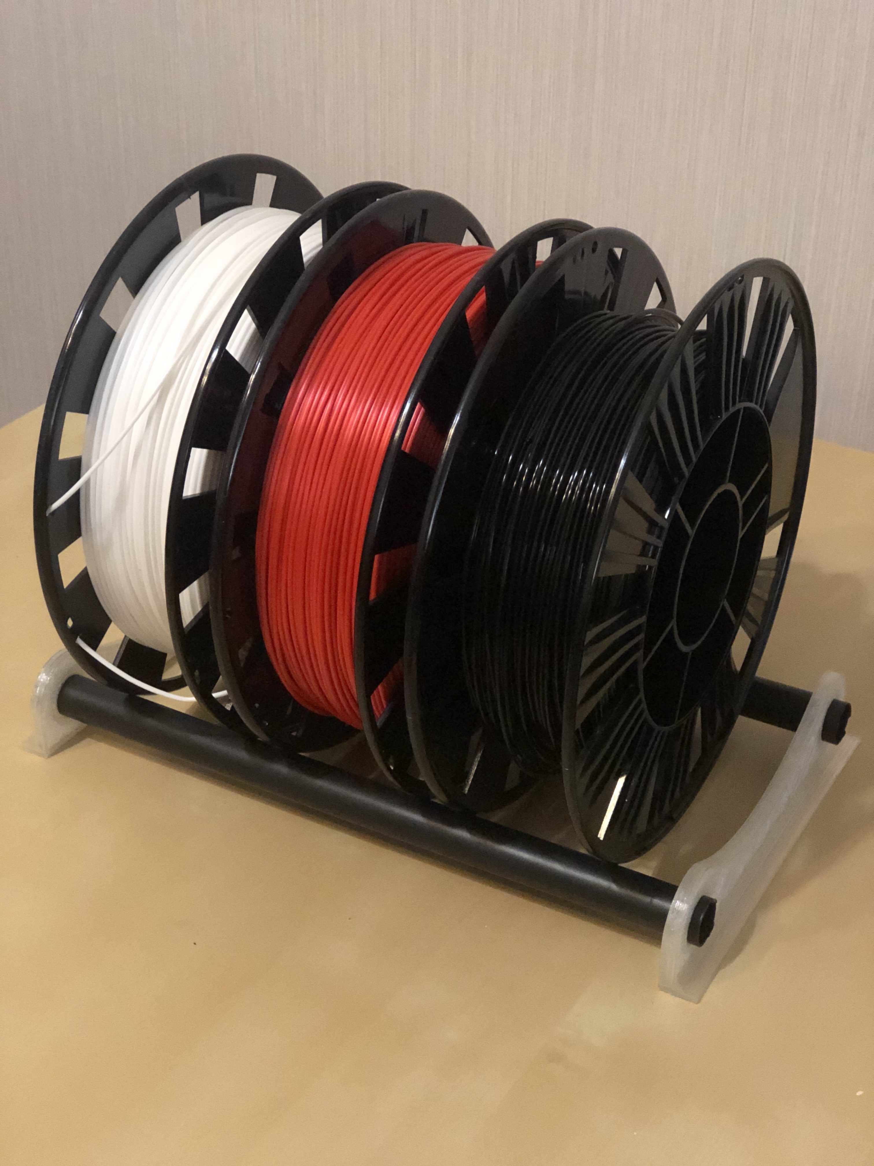 Simple Fast 16mm PVC pipe Universal spool holder REMIX by PowerDoge ...