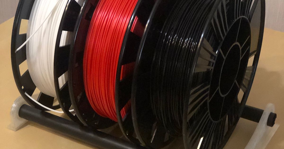 Simple Fast 16mm PVC pipe Universal spool holder REMIX by PowerDoge ...