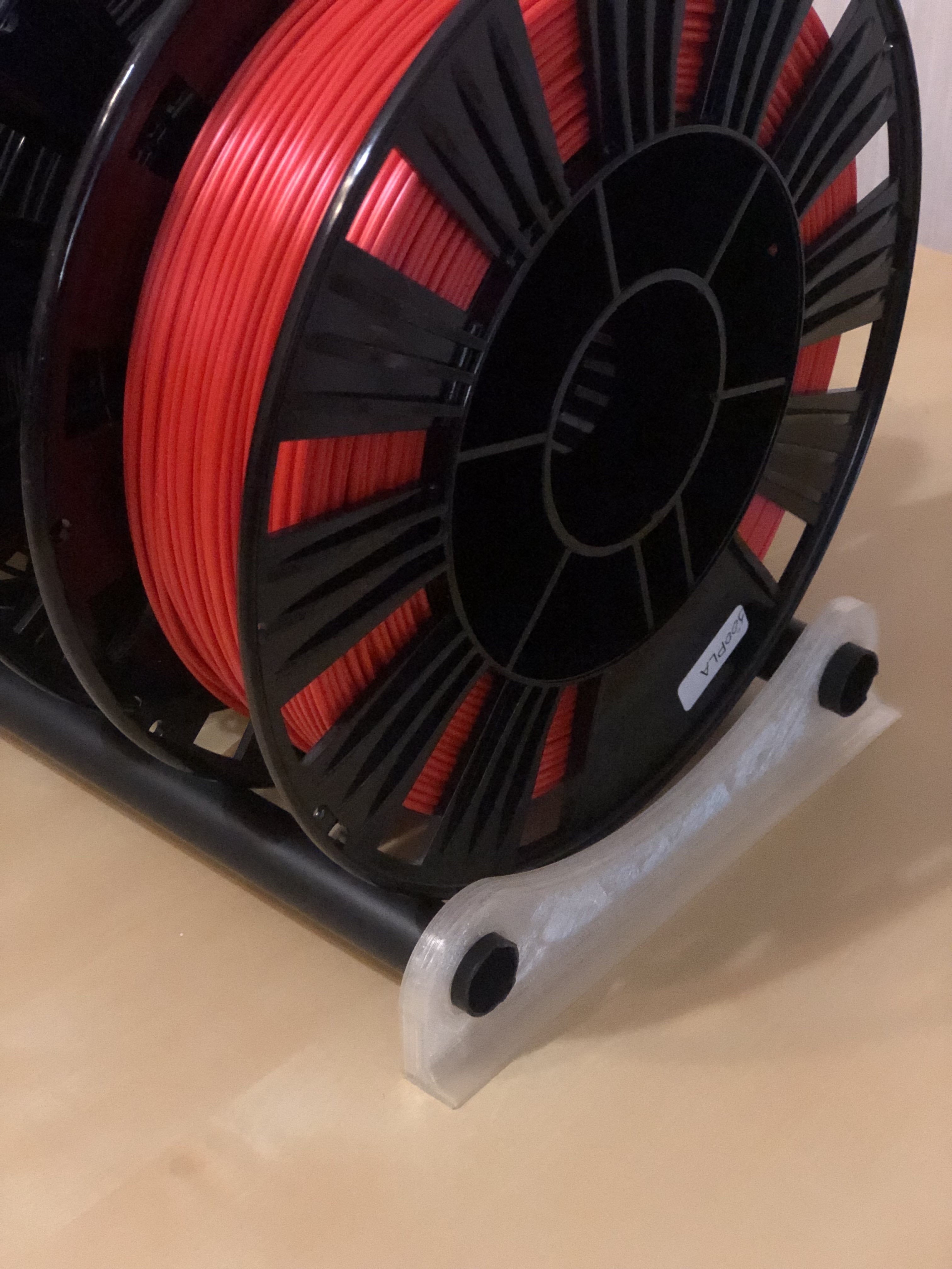 Simple Fast 16mm PVC pipe Universal spool holder REMIX by PowerDoge ...