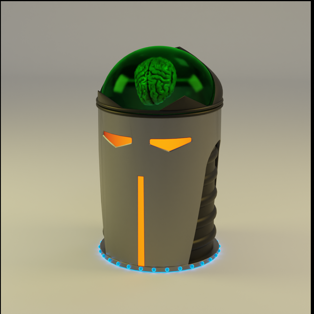 The Brain (Doom Patrol) by Matt Kornblum | Download free STL model ...