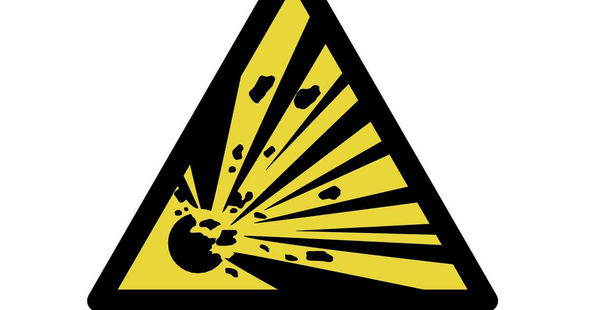 explosion plate by Wradis | Download free STL model | Printables.com