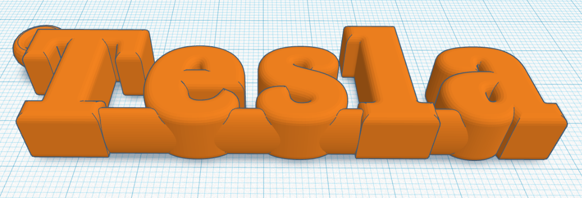 Tesla Key Ring by Hzon 3D | Download free STL model | Printables.com