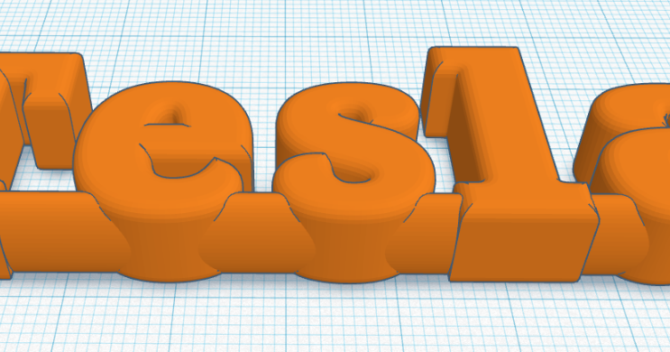 Tesla Key Ring by Hzon 3D | Download free STL model | Printables.com