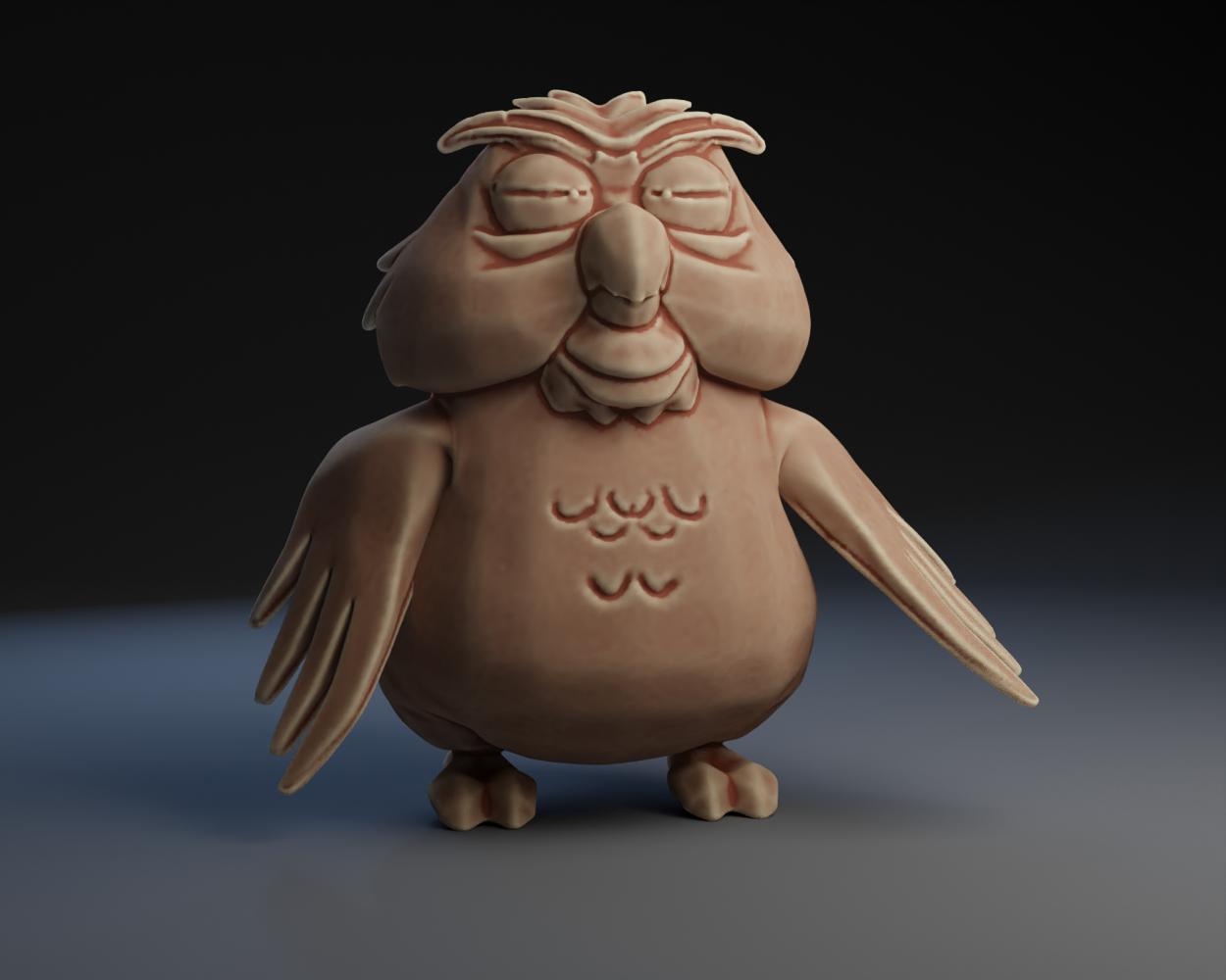 Archimedes and Mr Owl by Peter Farell | Download free STL model ...
