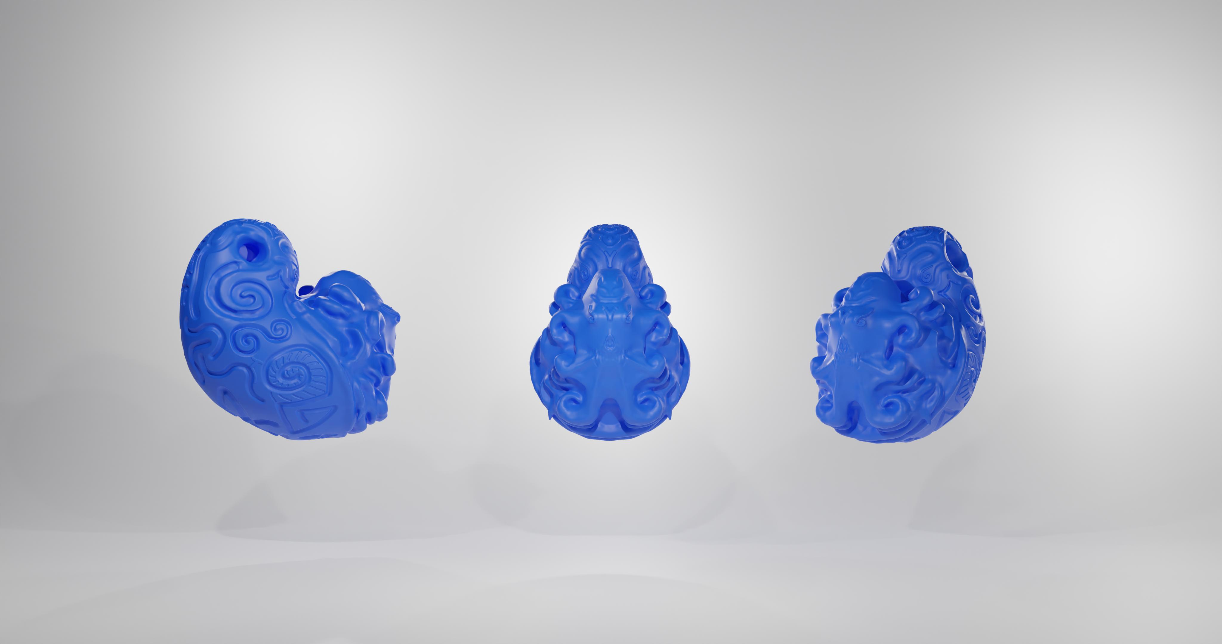 Cursed shell Octopus by SoulStone Seeker | Download free STL model ...