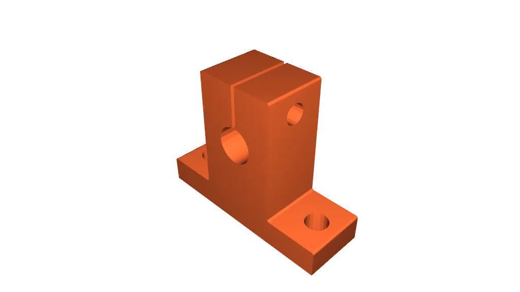8mm Linear Shaft Rod Support - SK8 by TMP NFT | Download free STL model ...