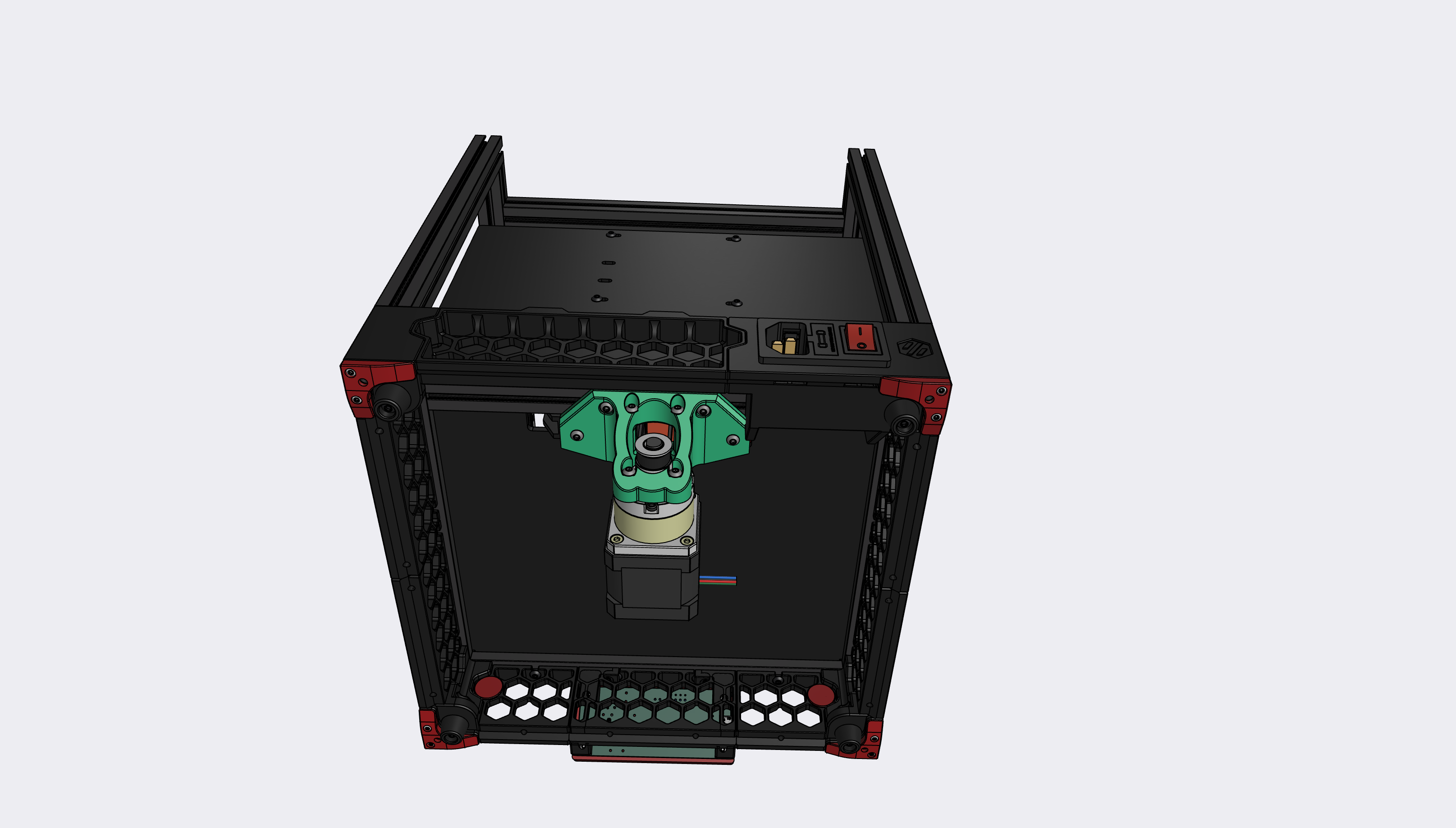 Voron0.2 Belted Z drive - using geared stepper (POWERFUL) by djeZo888 ...