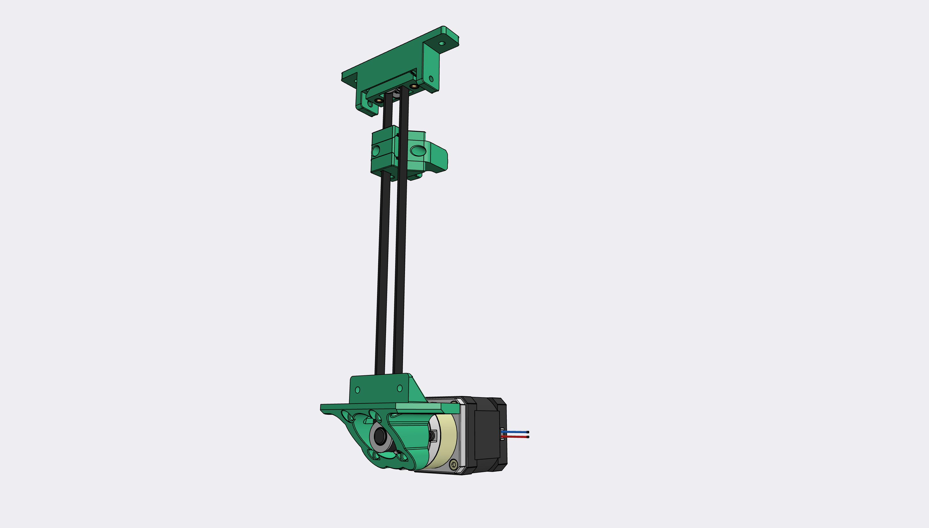 Voron0.2 Belted Z drive - using geared stepper (POWERFUL) by djeZo888 ...