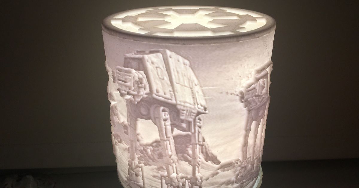 Star Wars Lamp por Lucasfrit | Descargar modelo STL gratuito ...