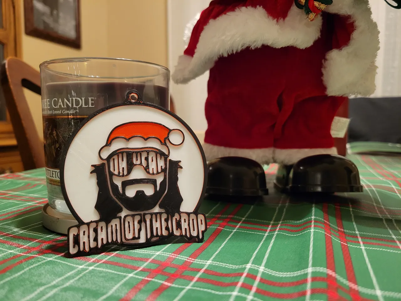 Macho Man Randy Savage Ornament by JK | Download free STL model ...