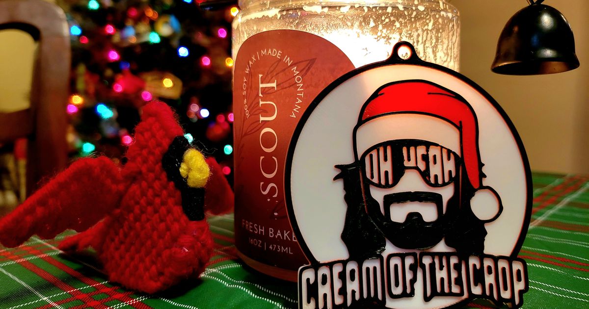 Macho Man Randy Savage Ornament by JK | Download free STL model ...