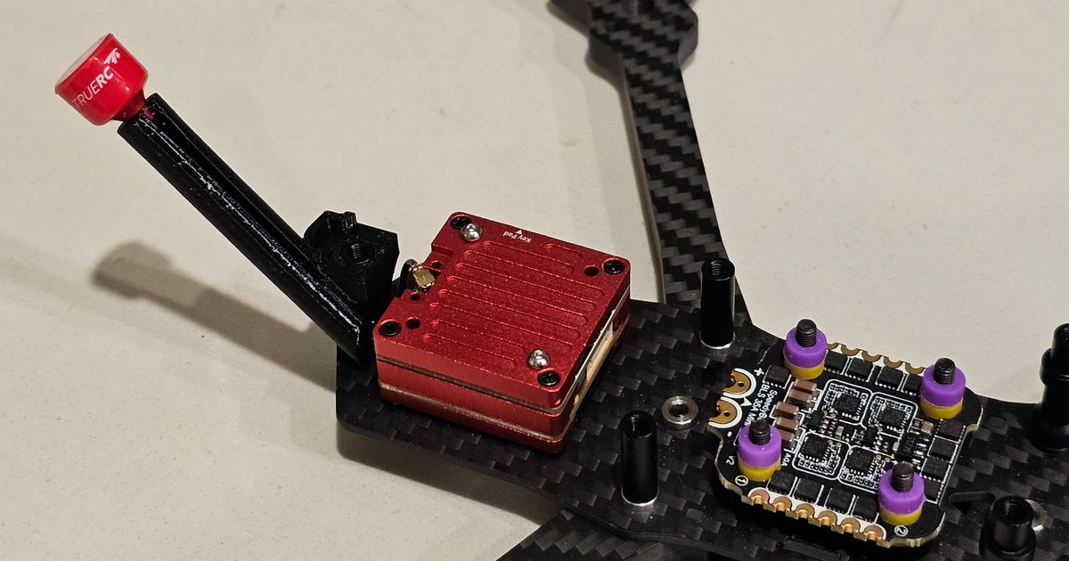 Five33 FlipSwitch Freestyle-HDZERO Freestyle V2-TrueRC singularity 72mm Antenna-Mount by ...