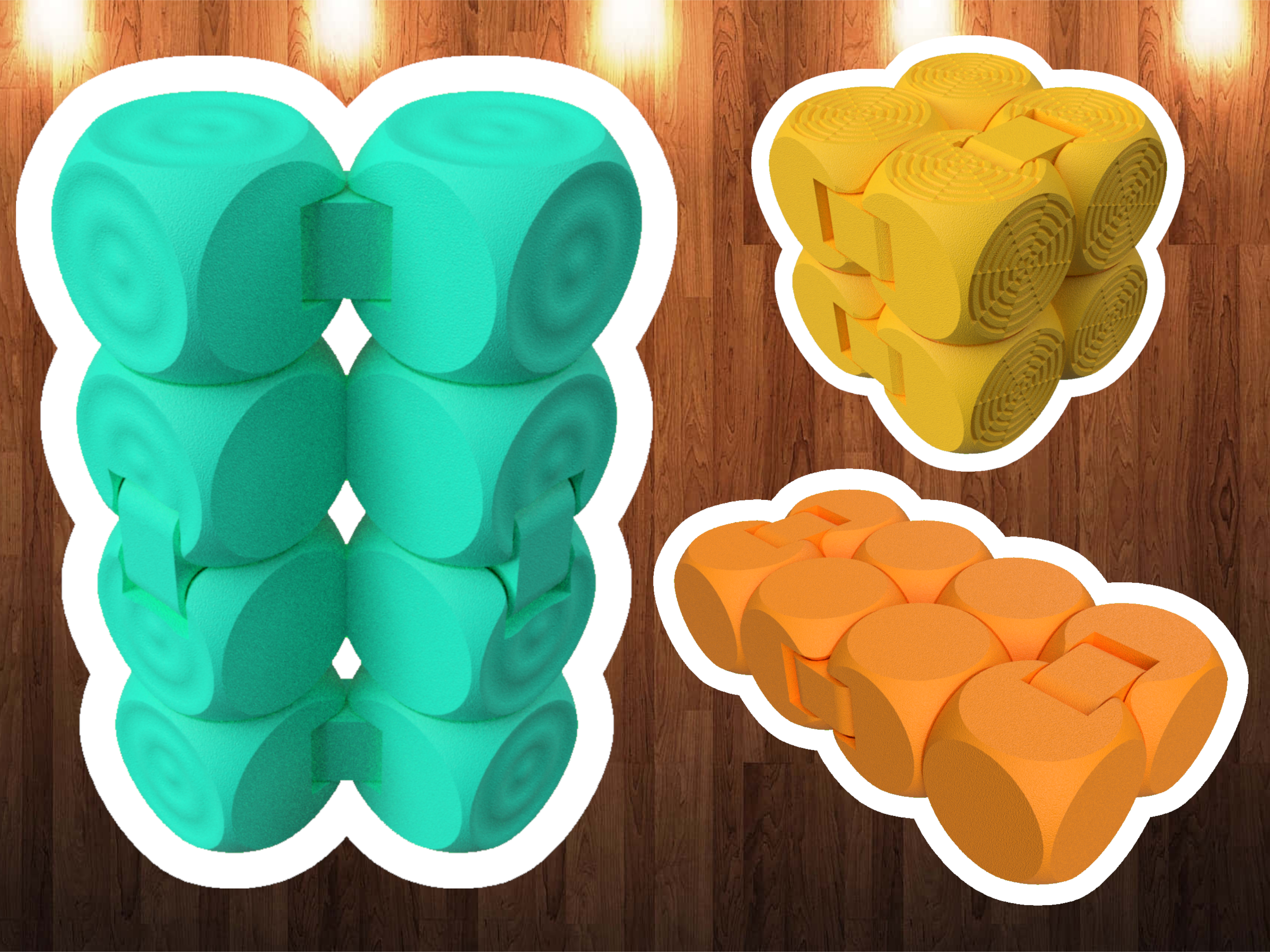 Textured Fidget Infinity Cube: Spherical Pack od autora Austin Vojta ...