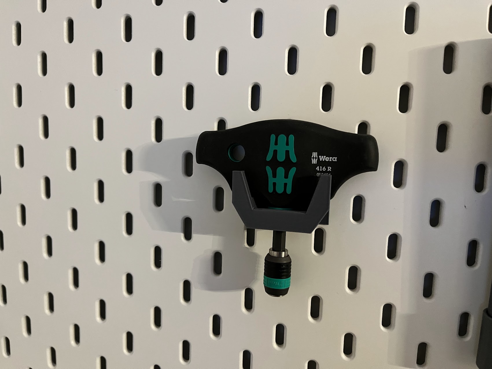 IKEA SKADIS - Wera 416R Holder by leehant | Download free STL model ...