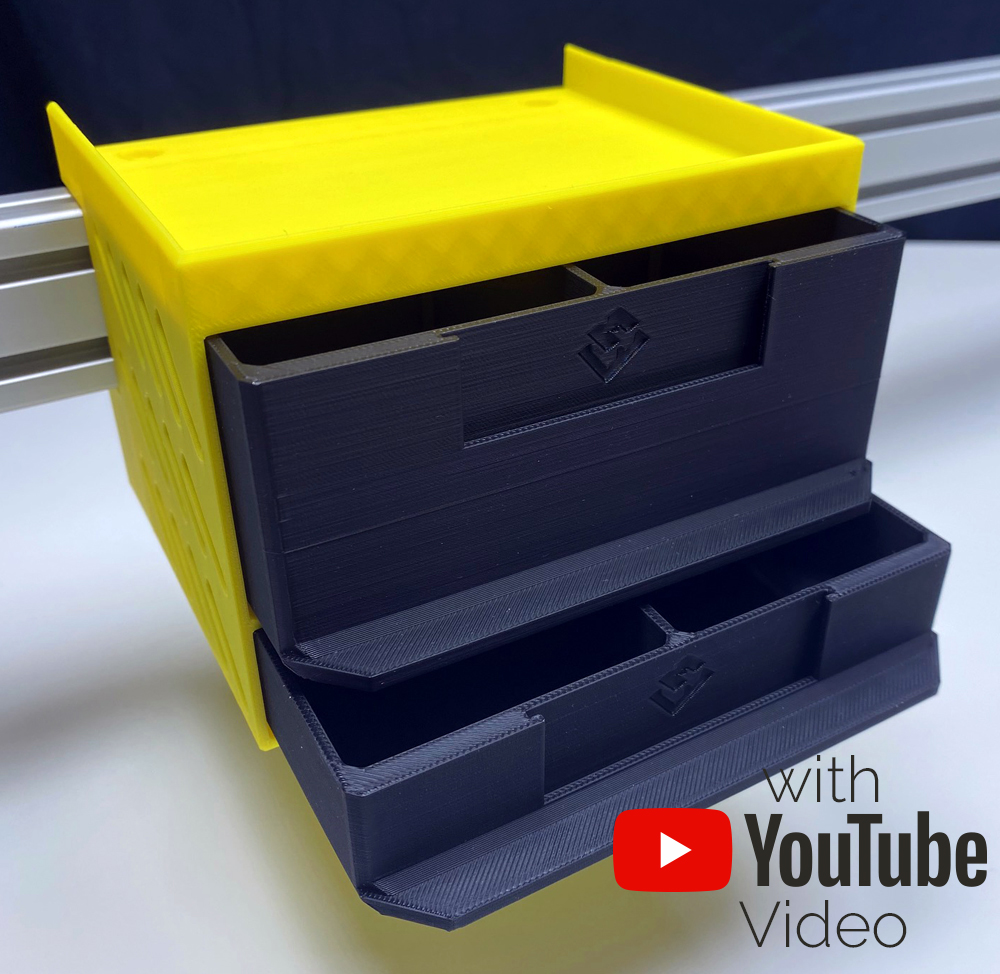 MT-SYSTEM Drawer Box M: Version 1xH2 + 1xH1 (Schubladenbox Gr. M) by ...