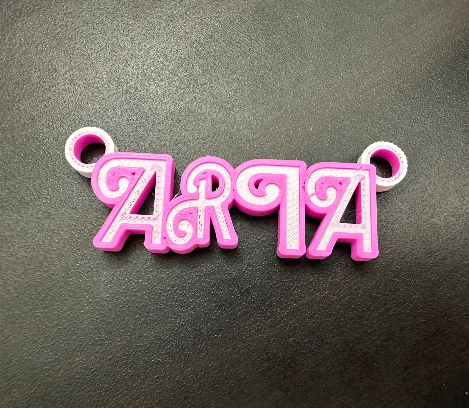 Custom Aria Barbie Font Pendant by Manthan Gala | Download free STL model | Printables.com
