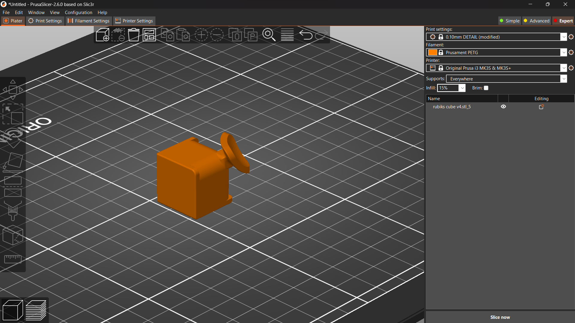 3d printed 3x3 Rubiks cube by Kihgu | Download free STL model ...
